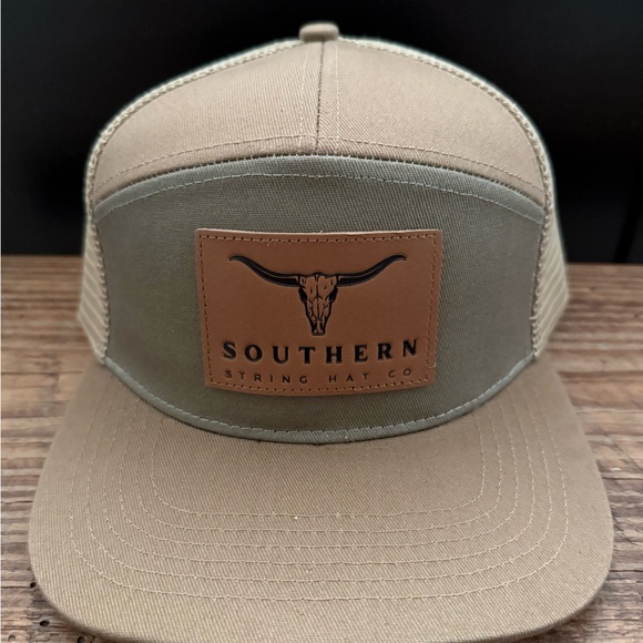 southern string hat company | Accessories | Southern String Hat Co Tan ...